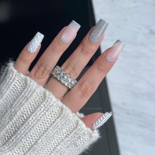 55 GORGEOUS WINTER NAIL DESIGNS TO COPY - Stylin by Sarita