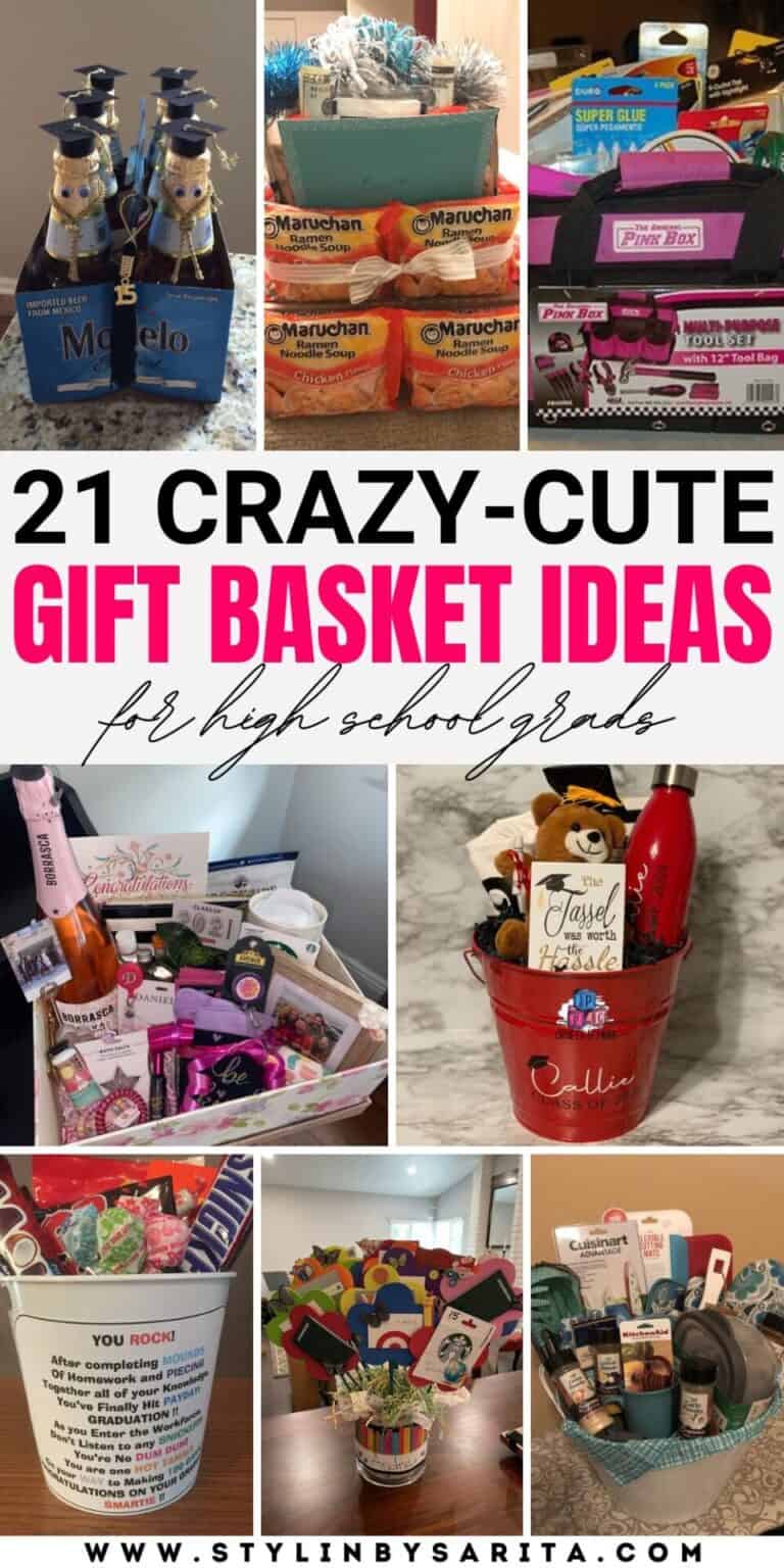 21 CREATIVE GRADUATION GIFT BASKETS GRADS WILL LOVE - Stylin by Sarita