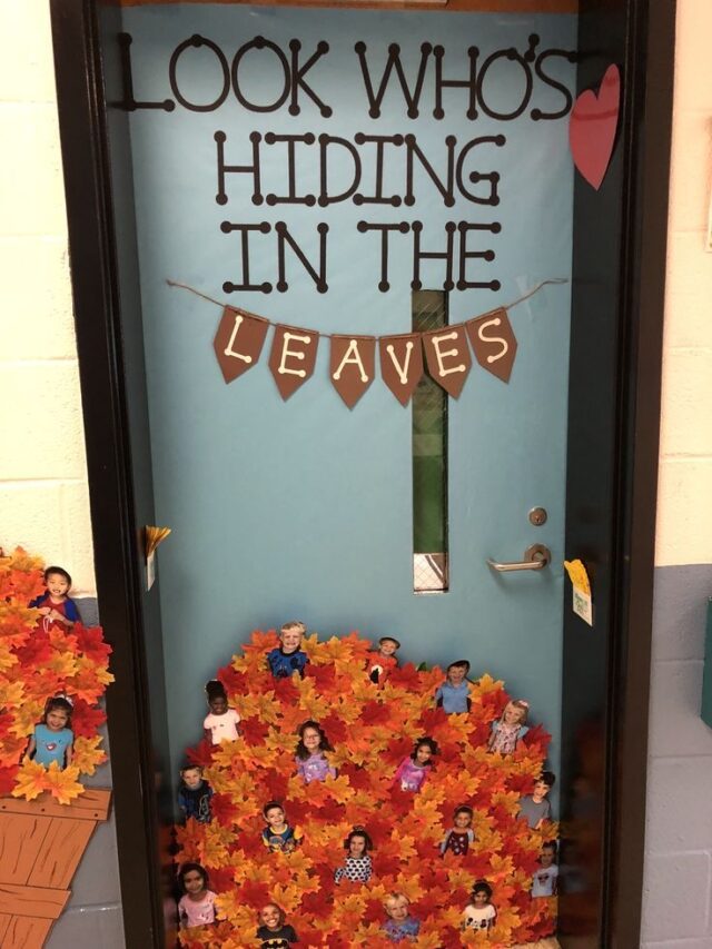 30 AMAZING FALL CLASSROOM DOOR DECORATIONS - Stylin by Sarita