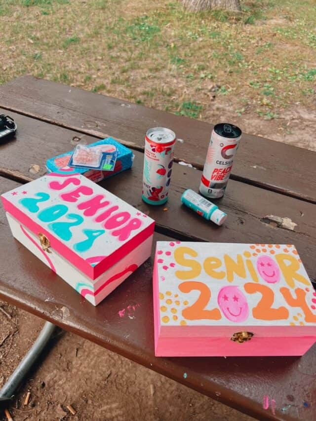 22 CUTE AND CREATIVE SENIOR BOX IDEAS TO RECREATE - Stylin by Sarita