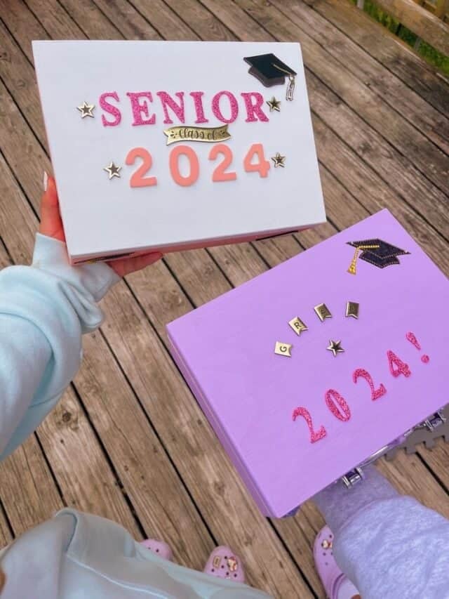 22 CUTE AND CREATIVE SENIOR BOX IDEAS TO RECREATE - Stylin by Sarita