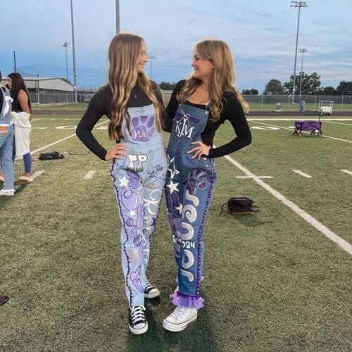 27 CUTE AND CREATIVE SENIOR OVERALLS IDEAS TO DIY - Stylin by Sarita