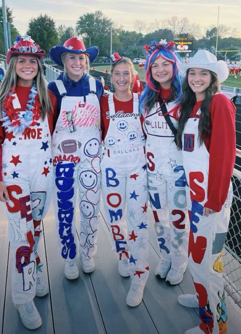 27 CUTE AND CREATIVE SENIOR OVERALLS IDEAS TO DIY - Stylin by Sarita