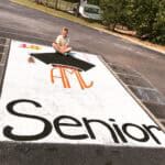 33 INSANELY CUTE SENIOR PARKING SPACES - Stylin by Sarita