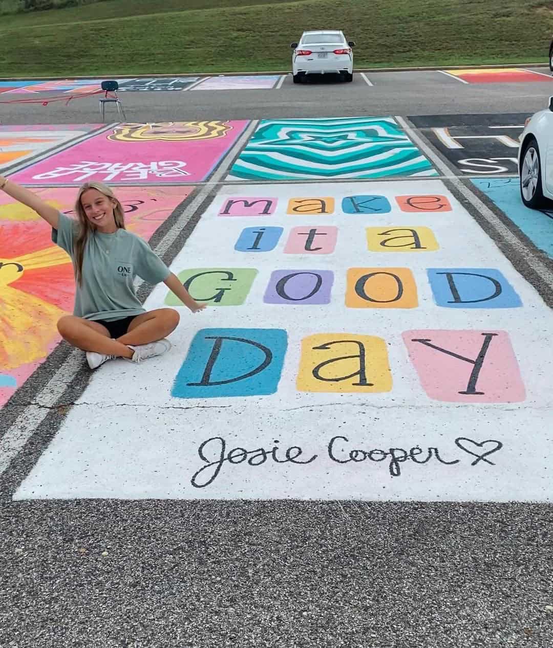 33 INSANELY CUTE SENIOR PARKING SPACES - Stylin by Sarita