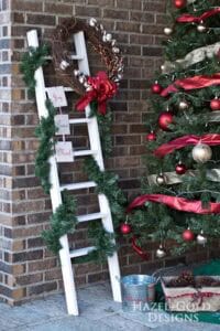 33 INSANELY CUTE DIY CHRISTMAS LADDERS IDEAS - Stylin by Sarita