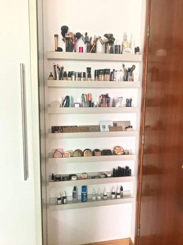 32 INSANELY CUTE MAKEUP ORGANIZATION IDEAS - Stylin by Sarita