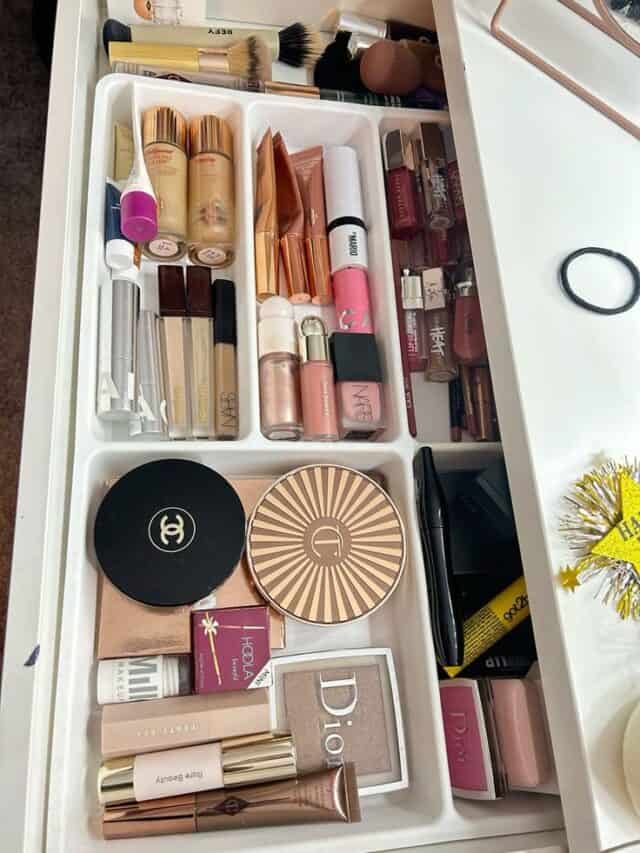 32 INSANELY CUTE MAKEUP ORGANIZATION IDEAS - Stylin by Sarita