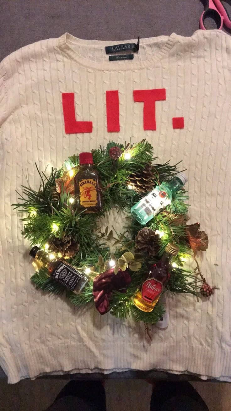 27 OF THE CUTEST DIY UGLY CHRISTMAS SWEATER IDEAS - Stylin by Sarita