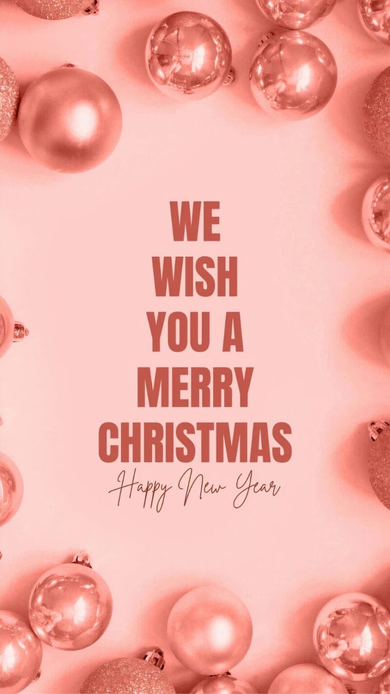 35 CUTEST PINK CHRISTMAS BACKGROUNDS YOU'LL LOVE - Stylin by Sarita