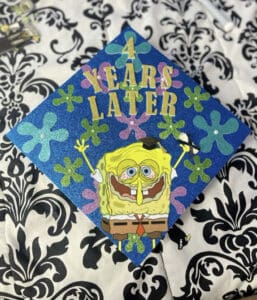 38 HILARIOUS SPONGEBOB GRADUATION CAP DESIGNS - Stylin by Sarita