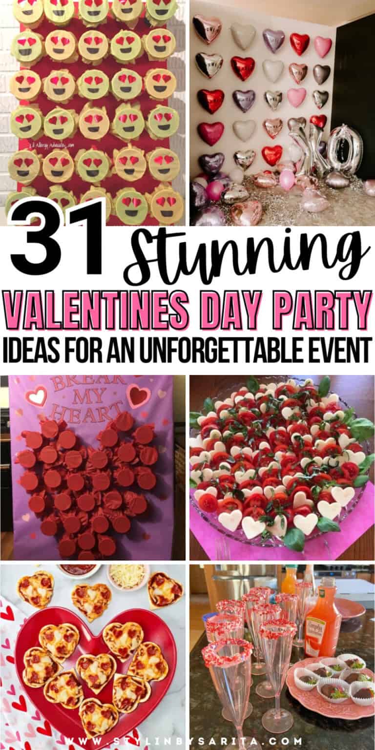 31 CUTEST VALENTINES PARTY IDEAS YOUR GUESTS WILL LOVE - Stylin by Sarita