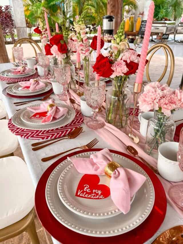 31 CUTEST VALENTINES PARTY IDEAS YOUR GUESTS WILL LOVE - Stylin by Sarita