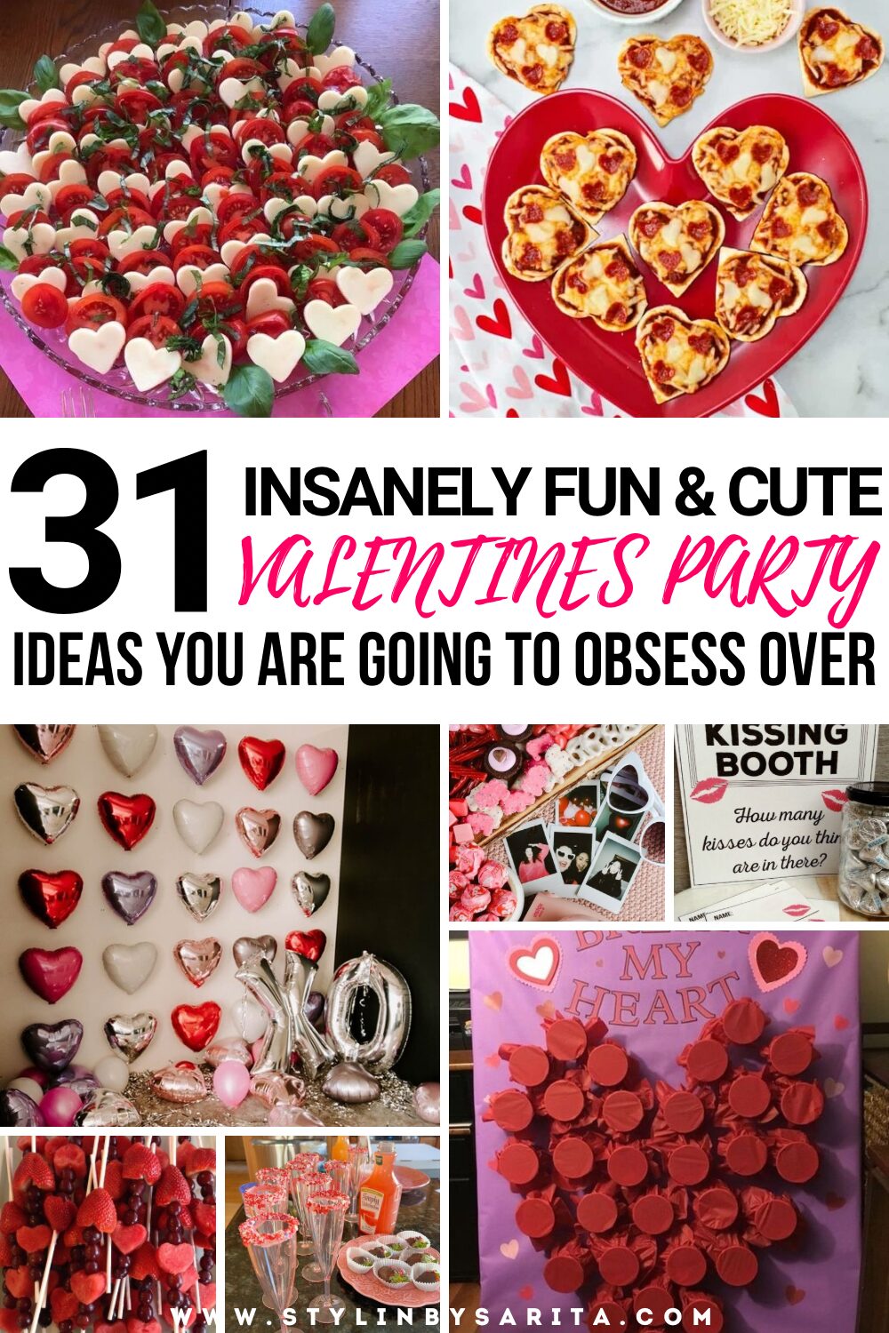 31 CUTEST VALENTINES PARTY IDEAS YOUR GUESTS WILL LOVE - Stylin by Sarita