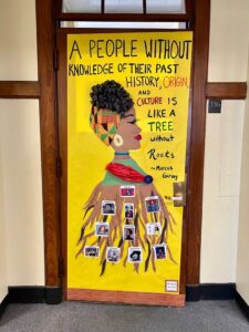 33 MEANINGFUL BLACK HISTORY MONTH DOOR DECORATIONS - Stylin by Sarita