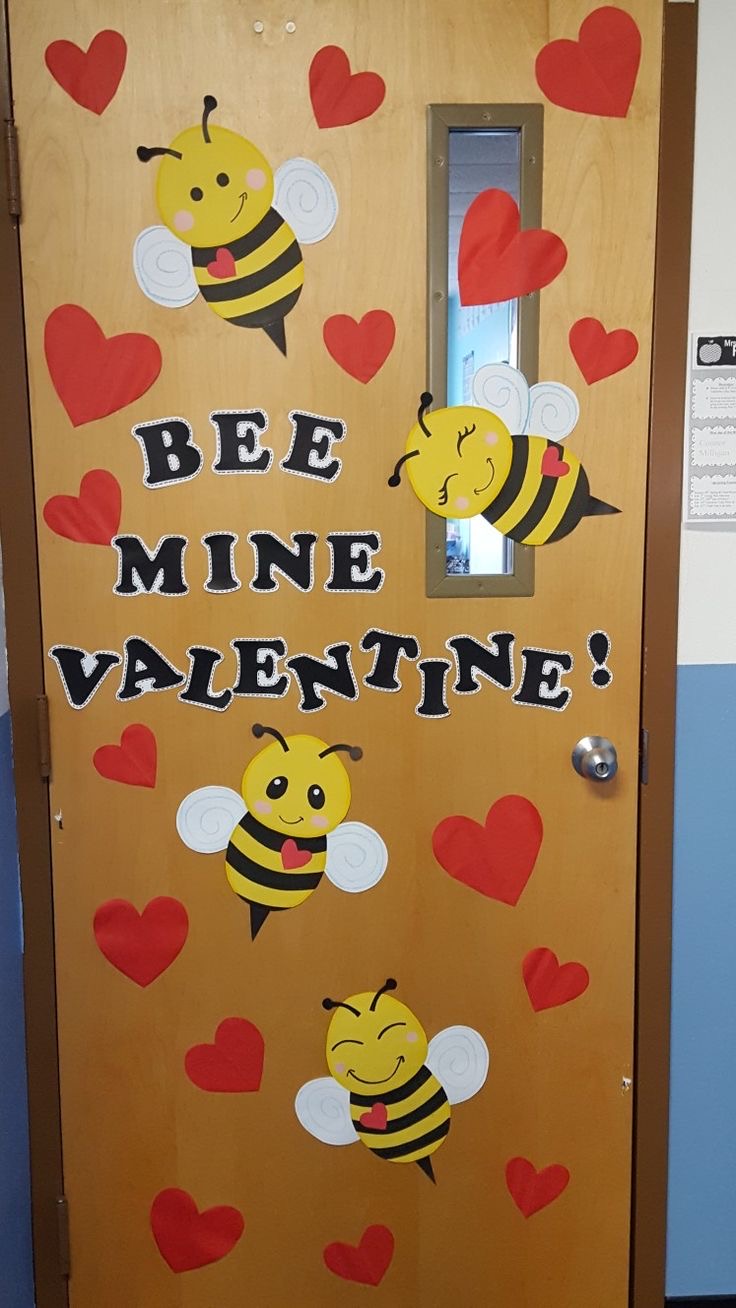 28 SUPER CUTE VALENTINES DOOR DECORATING IDEAS - Stylin by Sarita
