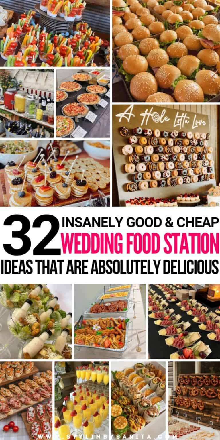 32 AMAZING WEDDING FOOD STATIONS TO RECREATE - Stylin by Sarita