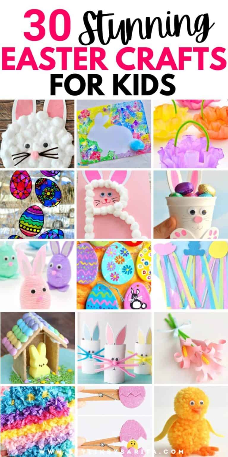 30 INSANELY CUTE EASTER CRAFTS FOR KIDS - Stylin by Sarita