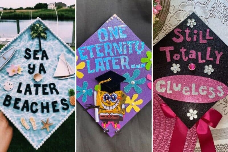 34 CREATIVE AND CUTE GRADUATION CAP DESIGNS - Stylin by Sarita