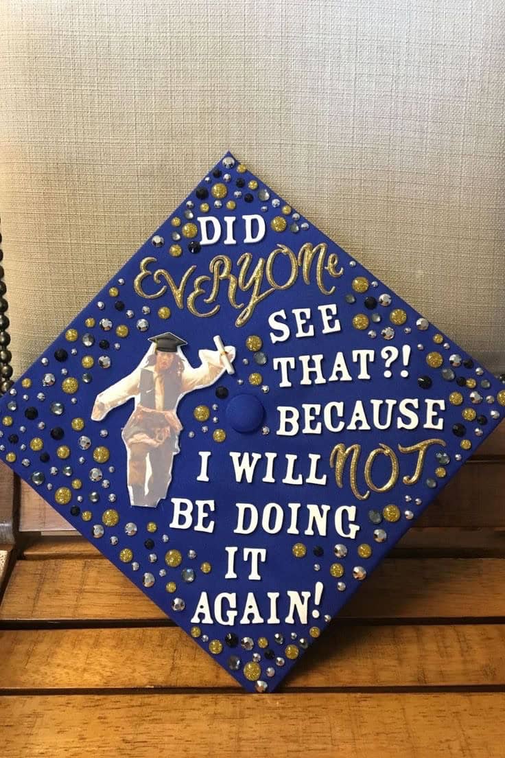34 CREATIVE AND CUTE GRADUATION CAP DESIGNS - Stylin by Sarita