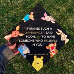 70+ INSANELY CUTE AND CREATIVE GRADUATION CAP IDEAS - Stylin by Sarita