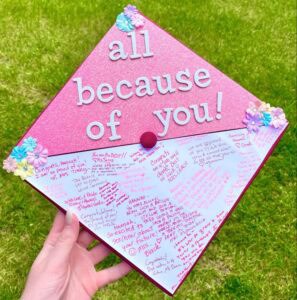 70+ INSANELY CUTE AND CREATIVE GRADUATION CAP IDEAS - Stylin by Sarita
