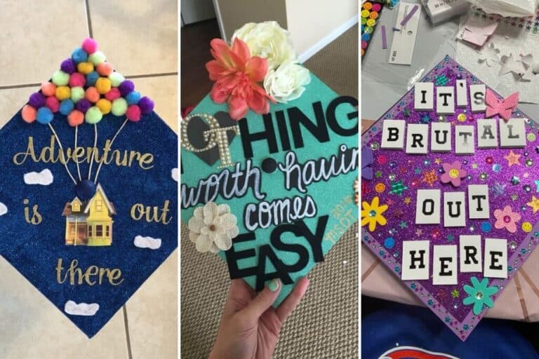 70+ INSANELY CUTE AND CREATIVE GRADUATION CAP IDEAS - Stylin by Sarita