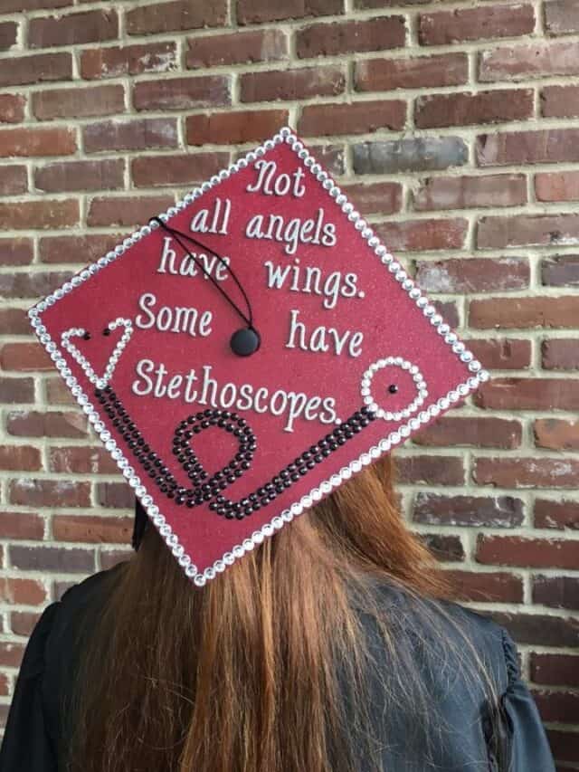 34 INSANELY CUTE NURSE GRADUATION CAP IDEAS - Stylin by Sarita