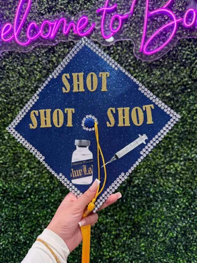 34 INSANELY CUTE NURSE GRADUATION CAP IDEAS - Stylin by Sarita