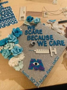 34 INSANELY CUTE NURSE GRADUATION CAP IDEAS - Stylin by Sarita