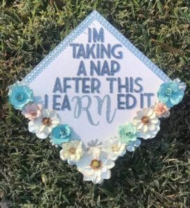 34 INSANELY CUTE NURSE GRADUATION CAP IDEAS - Stylin by Sarita