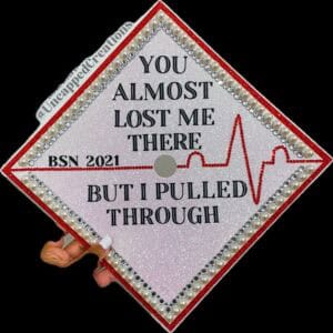 34 INSANELY CUTE NURSE GRADUATION CAP IDEAS - Stylin by Sarita