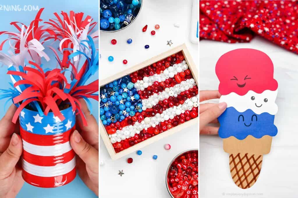 30 SUPER FUN 4TH OF JULY CRAFTS FOR KIDS AND ADULTS - Stylin by Sarita