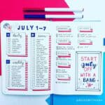 42 CUTEST BULLET JOURNAL IDEAS FOR JULY YOU'LL LOVE - Stylin by Sarita