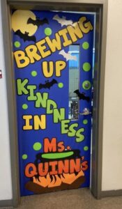 37 SPOOKY AND CUTE HALLOWEEN DOOR DECORATIONS - Stylin by Sarita