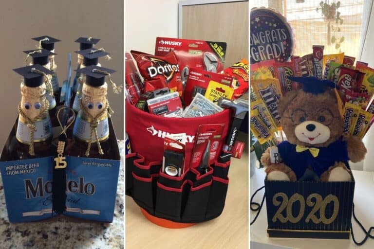 32 THOUGHTFUL GRADUATION GIFT BASKET IDEAS - Stylin by Sarita
