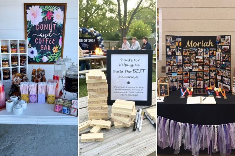32 INSANELY CUTE & CREATIVE GRADUATION TABLE IDEAS - Stylin by Sarita